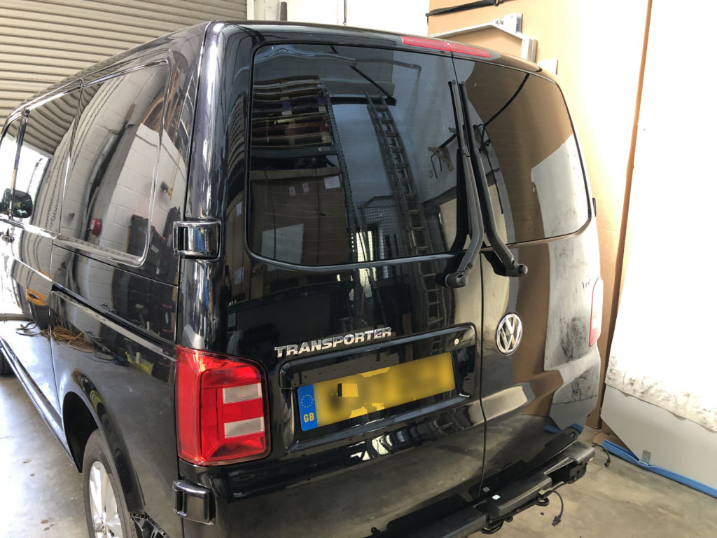 Transporter Rear Tint - Devon Window Tinting